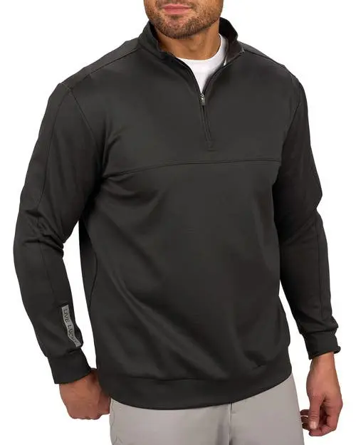 BLACK CLOVER Cross Q-zip Performance Pullover - Black