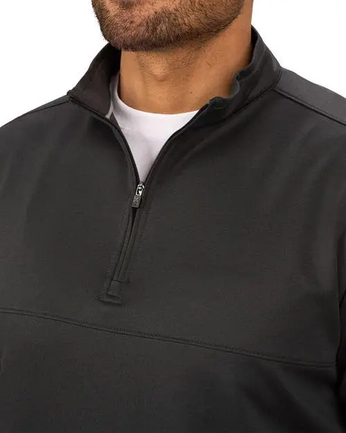 BLACK CLOVER Cross Q-zip Performance Pullover - Black