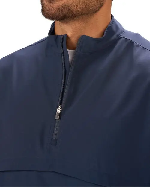 BLACK CLOVER Player Quarter Zip Jacket - Navy