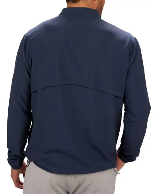 BLACK CLOVER Player Quarter Zip Jacket - Navy
