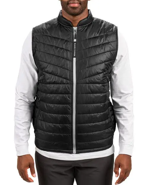 BLACK CLOVER Jaxon Quilt Vest - Black
