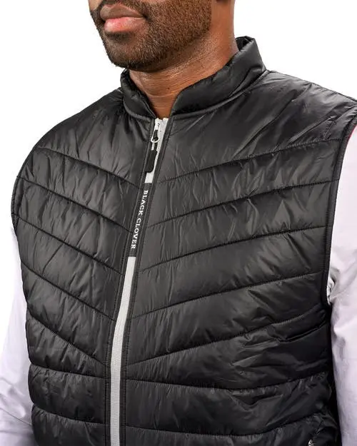 BLACK CLOVER Jaxon Quilt Vest - Black