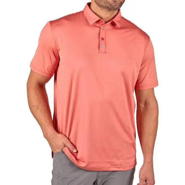 BLACK CLOVER Crockett Polo - Brandy
