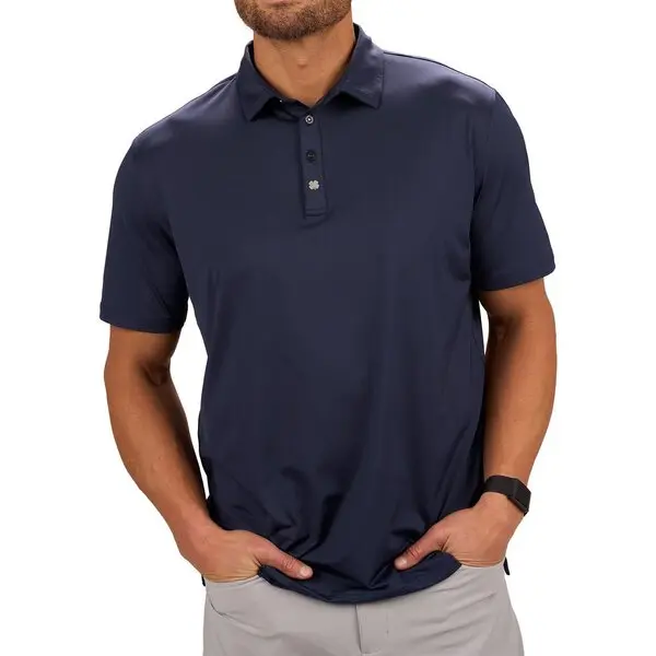 BLACK CLOVER Crockett Polo - Navy