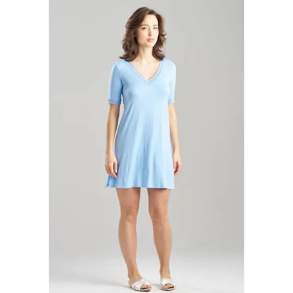 Natori Feathers Essentials Jersey Knit - Blue Jay