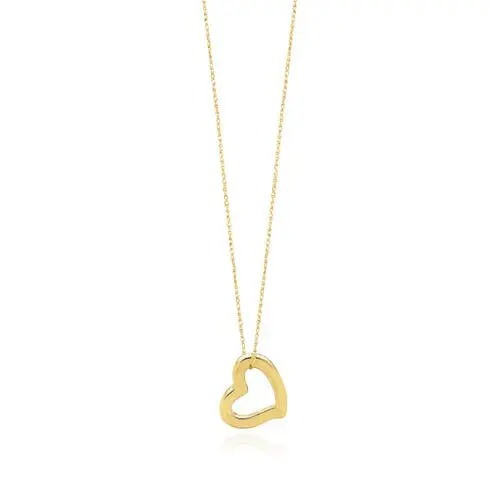 THE LOVERY FINE JEWELRY Heart Pendant Necklace - Yellow Gold