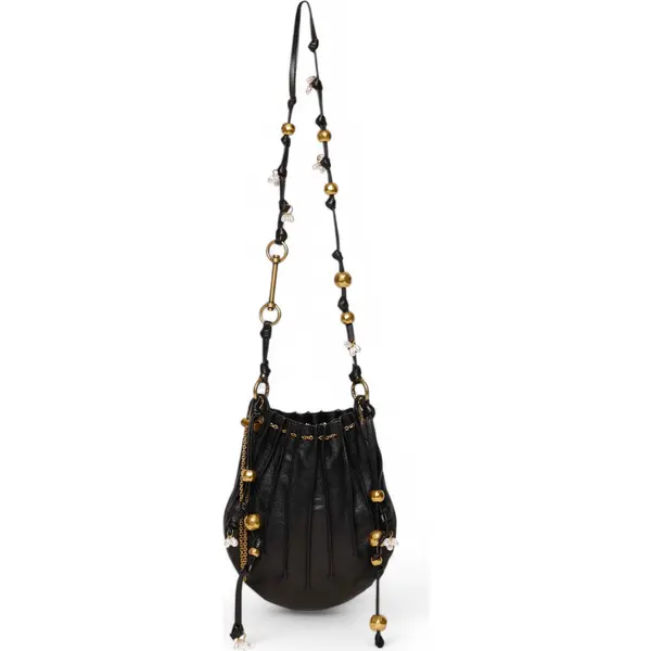 Walter Baker Wynn Knot Charm Bucket Bag