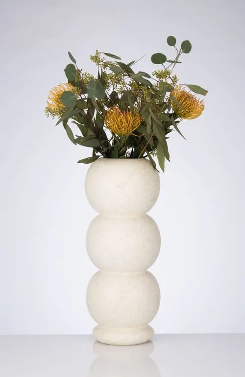 DINADECOR Stacked & Chic Vase