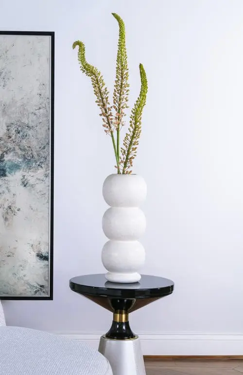 DINADECOR Stacked & Chic Vase