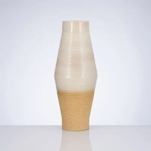 DINADECOR Greece Tall Vase - Neutral
