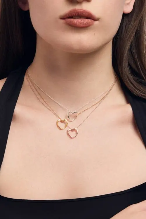 NABS AND BABS Lilo Heart Pendant Necklace