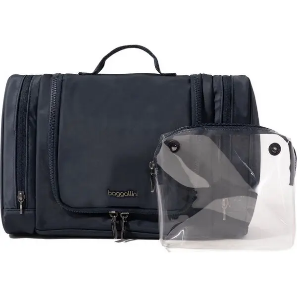 BAGGALLINI Deluxe Toiletry Kit - French Navy Twill