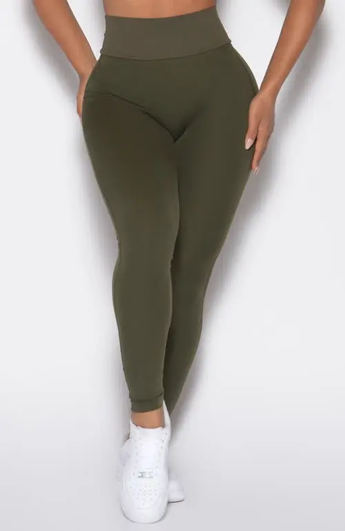 BOMBSHELL SPORTSWEAR Figure Butt Lift Leggings - Forest Night