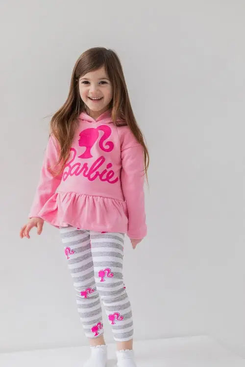 BARBIE Hoodie And Leggings Set - Pink