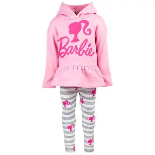 BARBIE Hoodie And Leggings Set - Pink