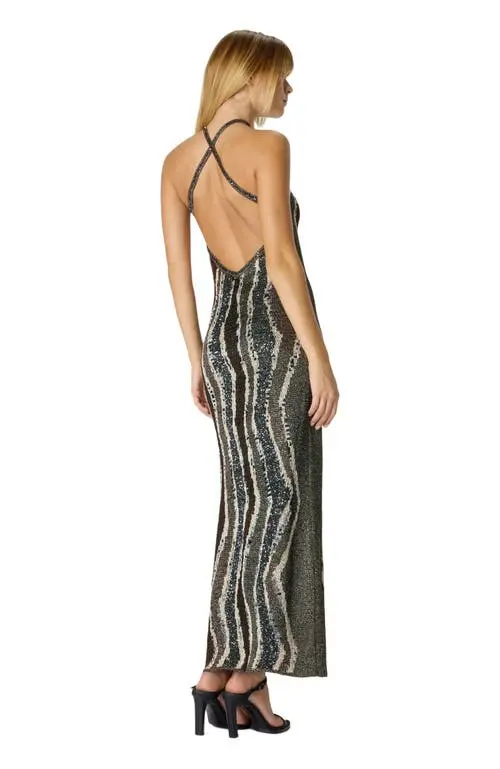 Missoni Long Dress With Wave Motif