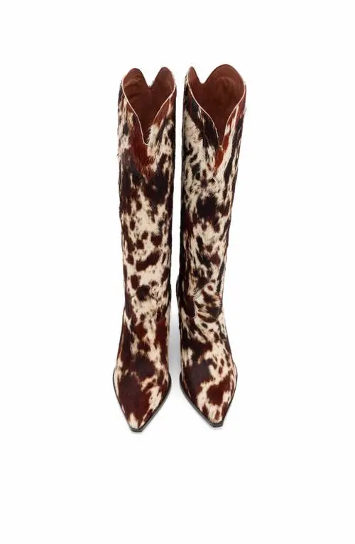 MARC NOLAN Belle Knee High Boots - Dark Horse