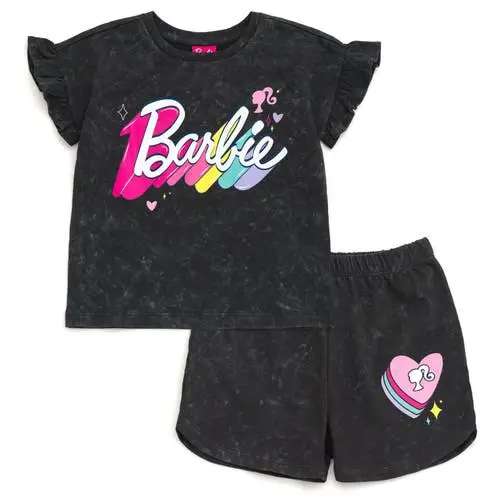 BARBIE T-shirt & Shorts Set