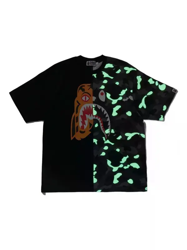 A BATHING APE Tiger Shark Camo T-shirt