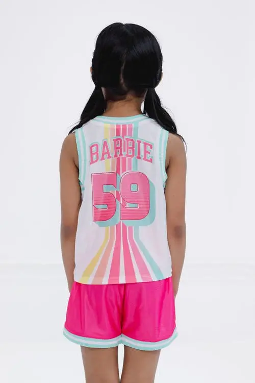 BARBIE Athletic Tank Top And Shorts Set