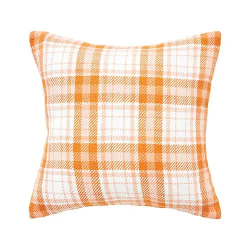 C&F HOME Hazel Plaid Woven Throw Pillow