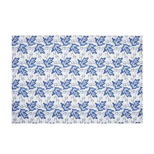C&F HOME Leaves & Acorn Dishtowel - Blue