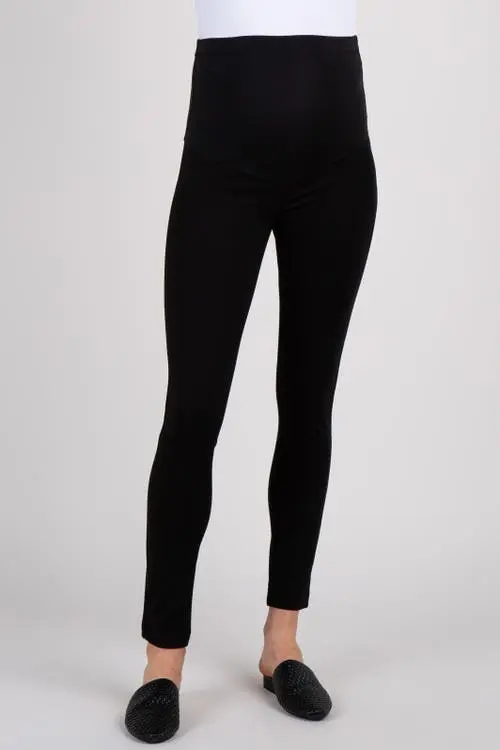 PINKBLUSH Skinny Maternity Pants - Black