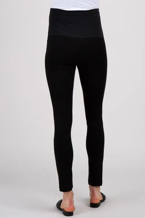 PINKBLUSH Skinny Maternity Pants - Black
