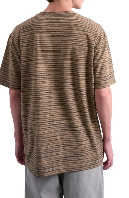Topman Oversize Stripe Cotton T-shirt