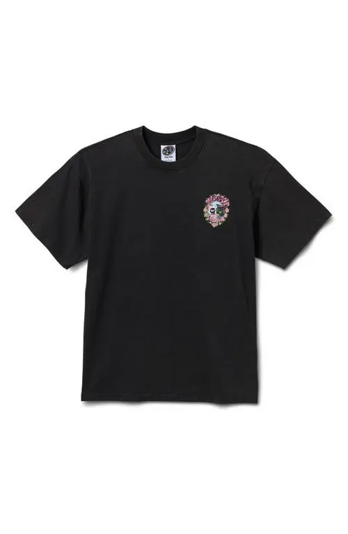 MAUI & SONS X Pabst Blue Ribbon Shark Can Graphic T-shirt - Black