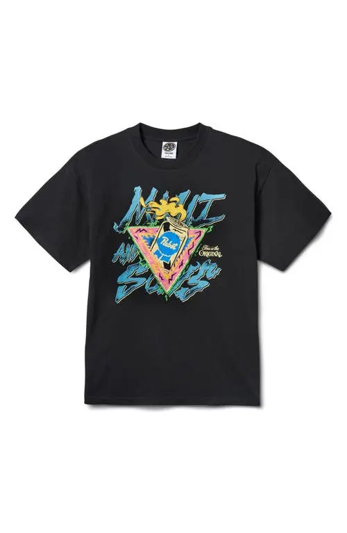 MAUI & SONS X Pabst Blue Ribbon Rad Graphic T-shirt