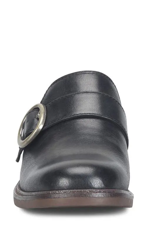 SOFFT Tiffany Buckle Clogs - Black