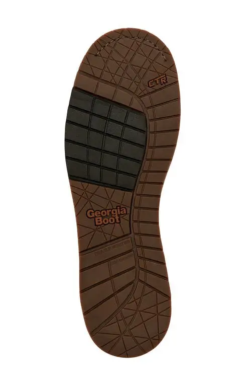 GEORGIA BOOT 6-in Amp Lt Wedge Waterproof Moc-toe Work Boot