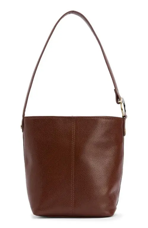 Barbour Leather Bucket Tote
