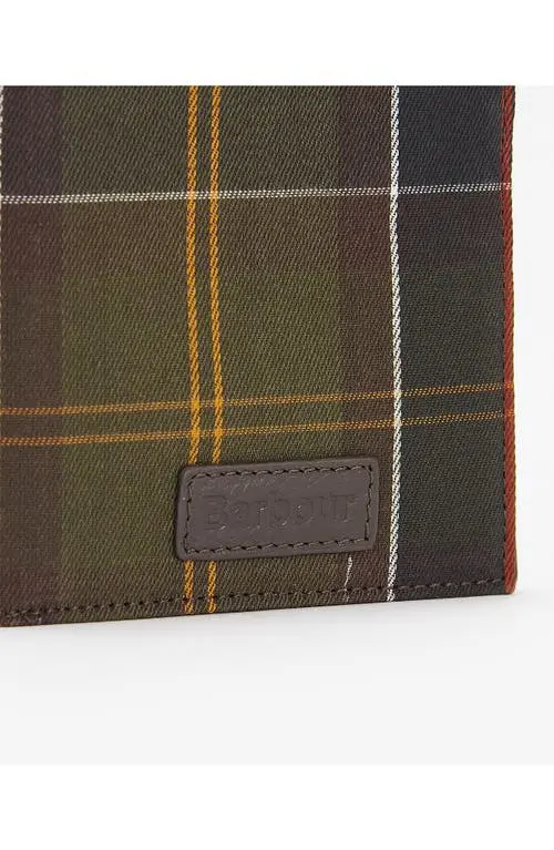 Barbour Tartan Plaid Rfid Bifold Wallet