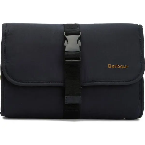Barbour Transport Hanging Wash Bag - Navy