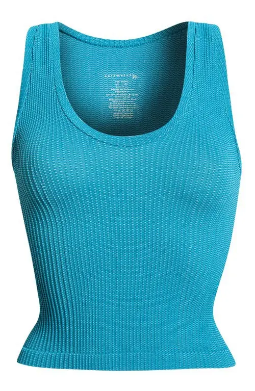 Free People Clean Slate Crop Tank - Bayside