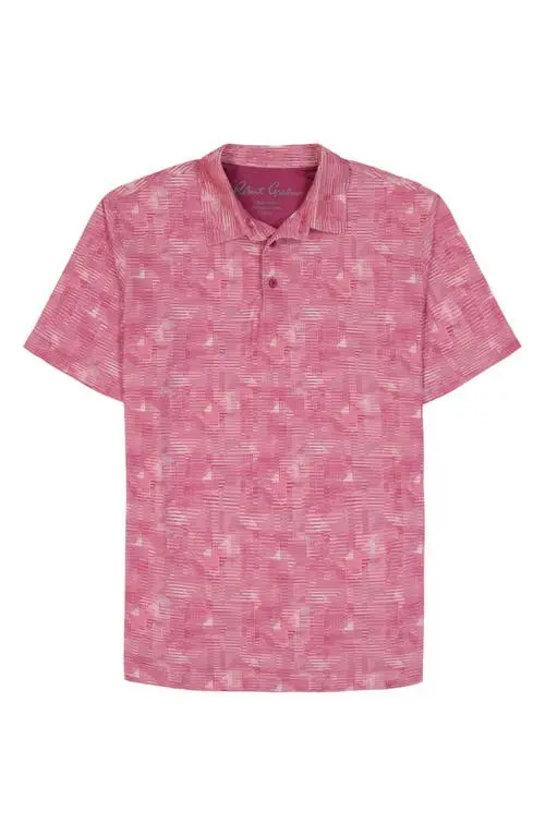 Robert Graham Norlen Geo Pattern Performance Golf Polo
