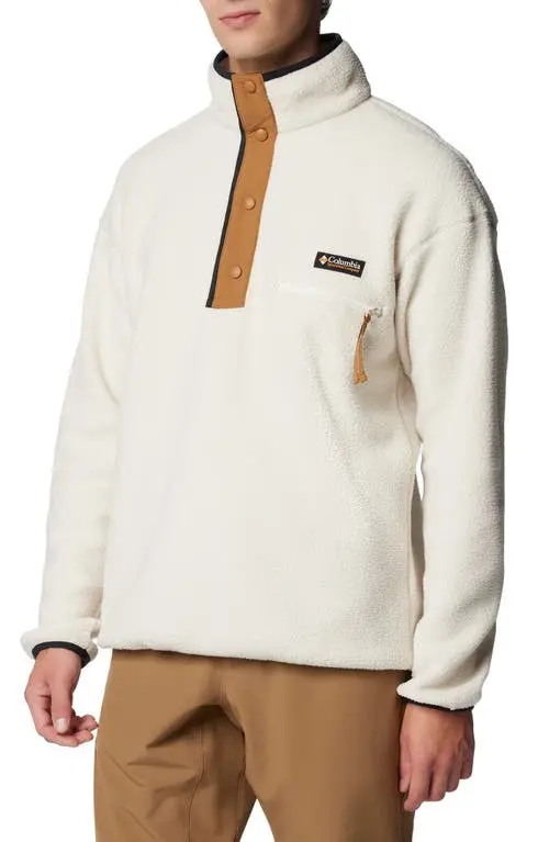 Columbia Helvetia Ii Fleece Pullover - Chalk