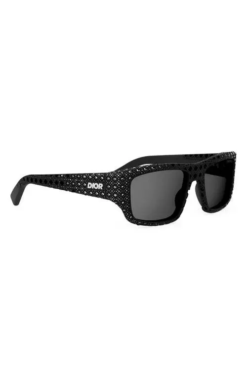 Dior 3d S3i 57mm Square Sunglasses