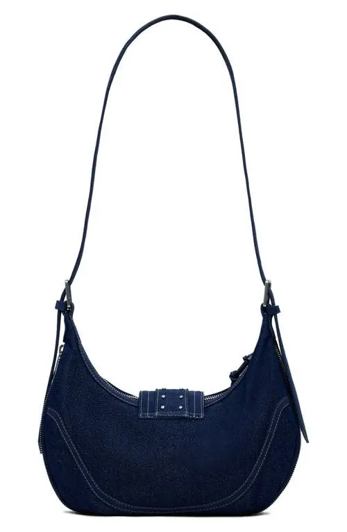 Desigual Belted Denim Shoulder Bag
