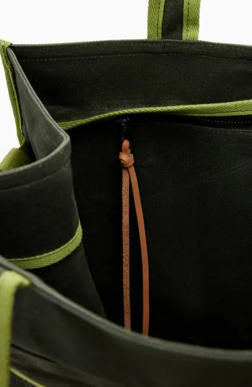Desigual Canvas Shopper Tote Bag