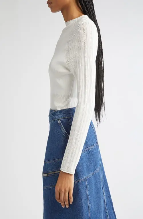 3.1 Phillip Lim Funnel Neck Knit Top