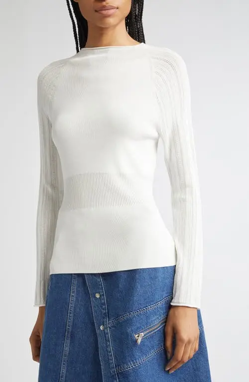 3.1 Phillip Lim Funnel Neck Knit Top