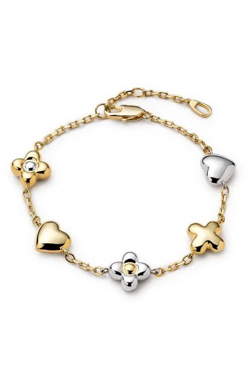 ANA LUISA Azura Charm Bracelet - Gold /silver