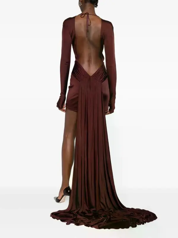 David Koma Open-back Mini Dress