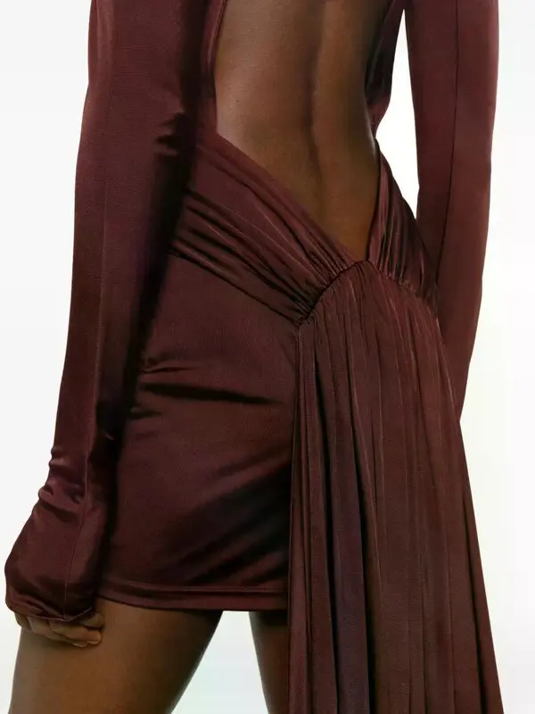 David Koma Open-back Mini Dress