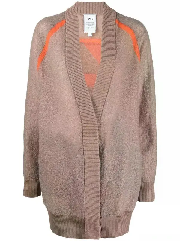 Y3 Logo Jacquard Cardigan