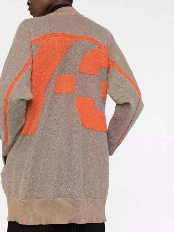 Y3 Logo Jacquard Cardigan