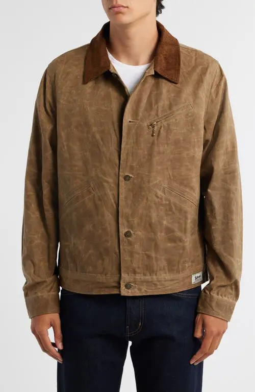 SCHOTT Waxed Cotton Mechanic's Jacket